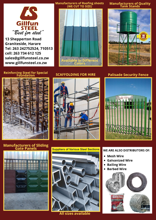 Gillfun Steel - Construction Industry Federation of Zimbabwe