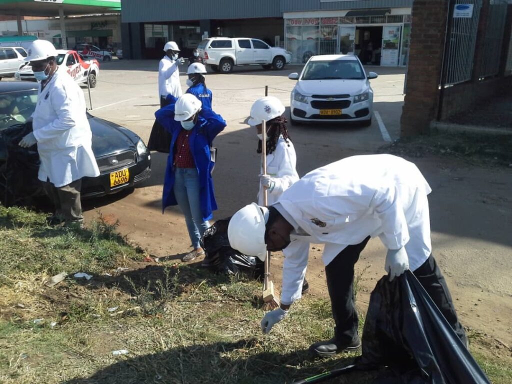 Cifoz Clean up Campaign - Construction Industry Federation of Zimbabwe
