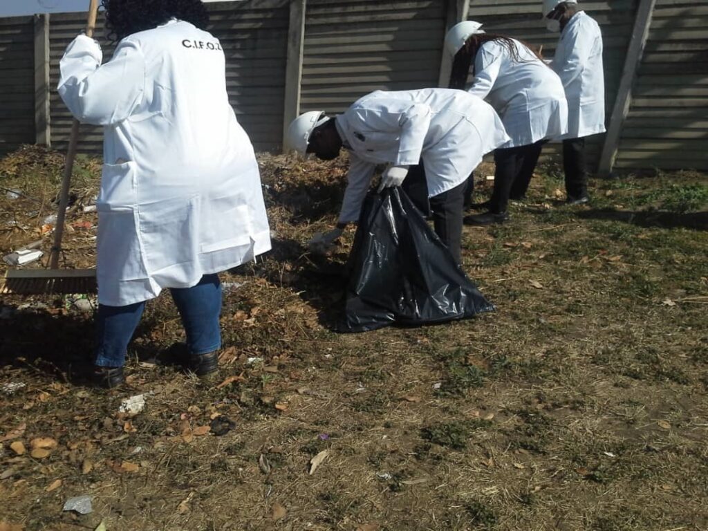 Cifoz Clean up Campaign - Construction Industry Federation of Zimbabwe