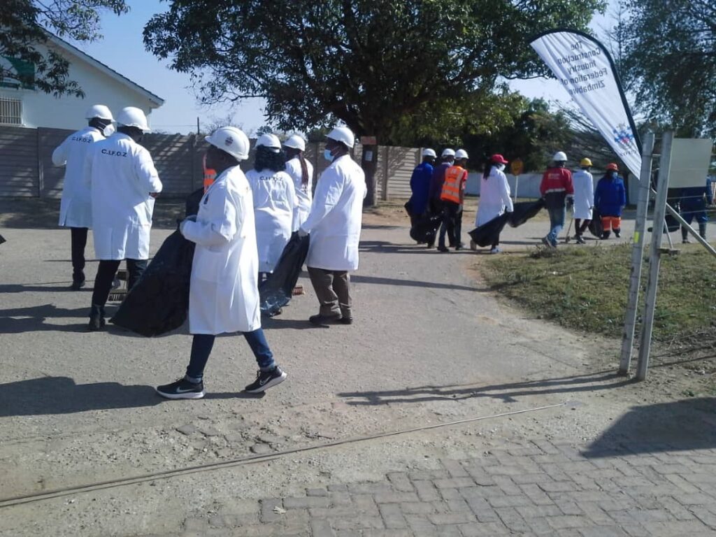 Cifoz Clean up Campaign - Construction Industry Federation of Zimbabwe