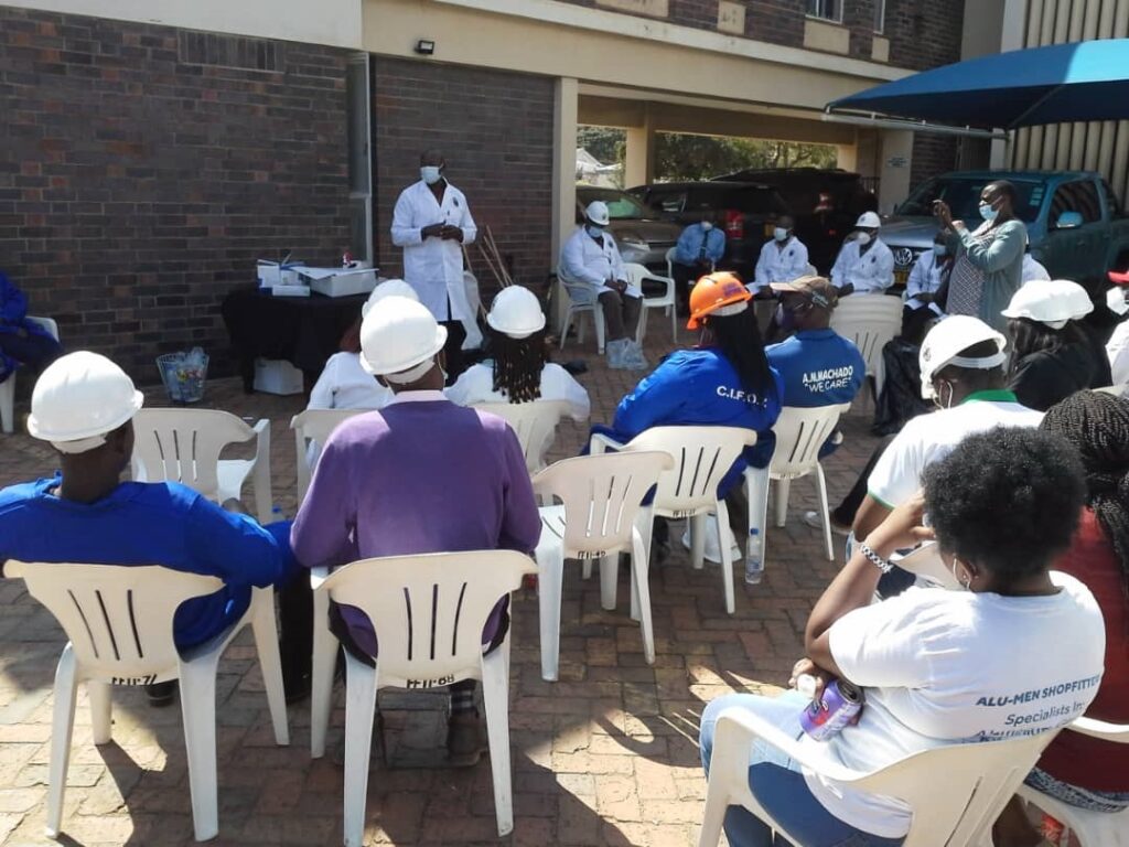 Cifoz Clean up Campaign - Construction Industry Federation of Zimbabwe