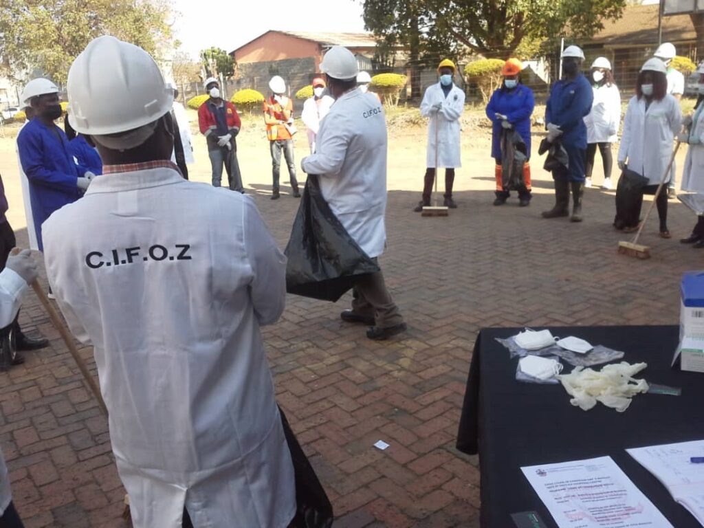 Cifoz Clean up Campaign - Construction Industry Federation of Zimbabwe