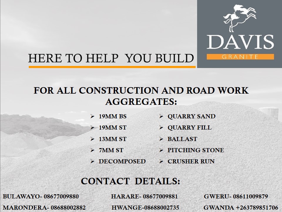 Davis Granite - Construction Industry Federation of Zimbabwe
